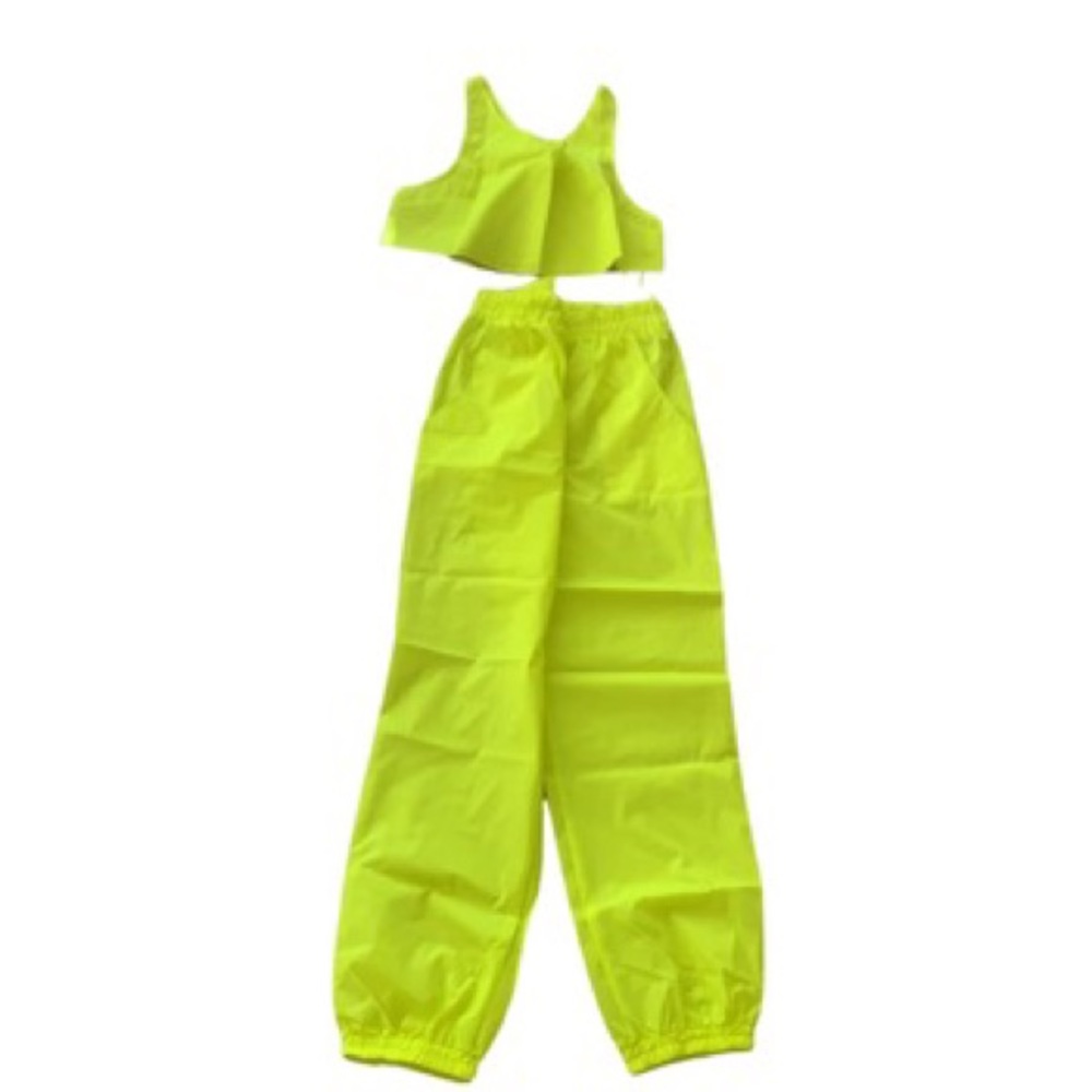 Neon Yellow Two Piece Set - Gem